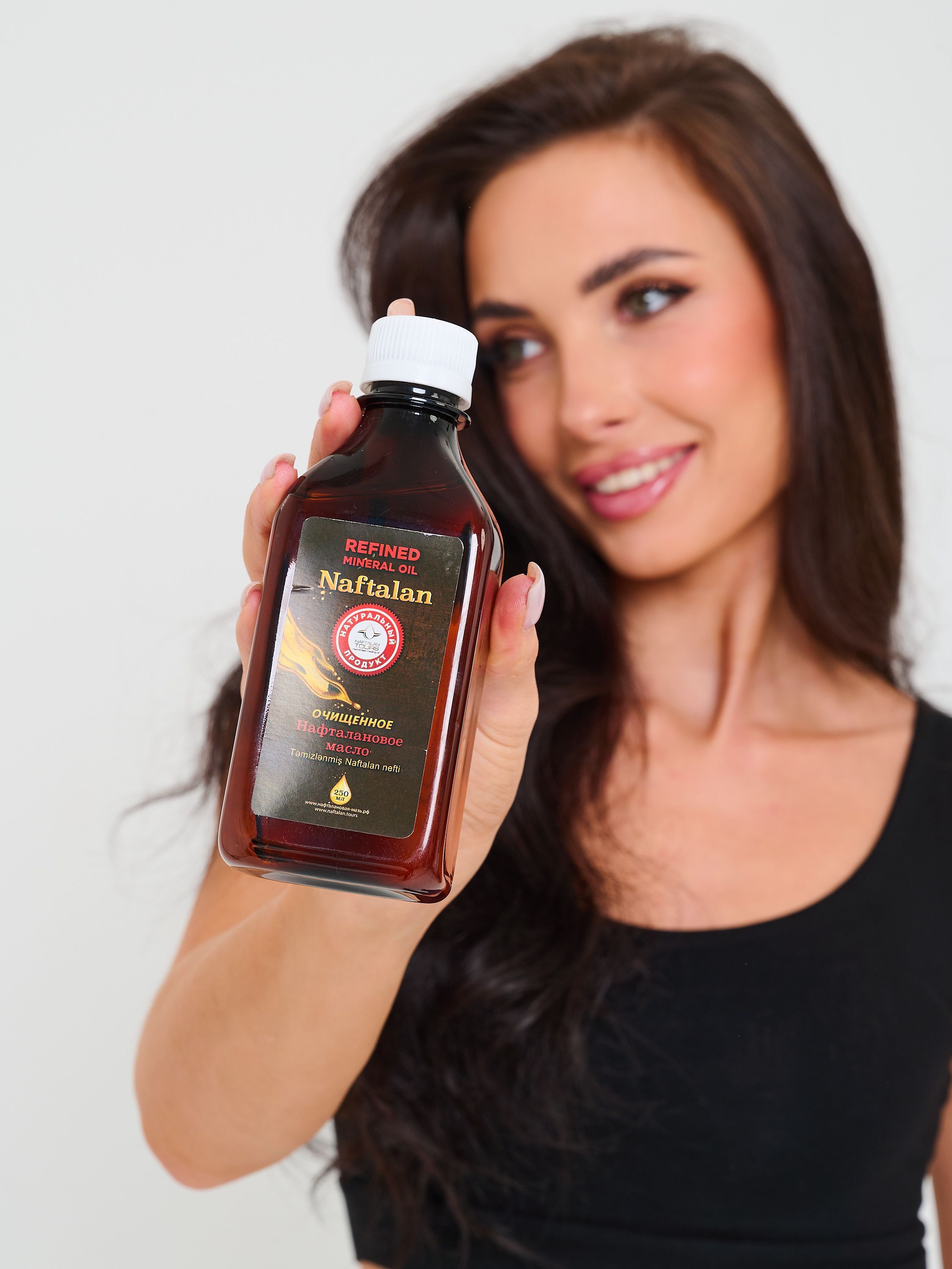 Нафталановое масло Organic Naftalan Oil - 50мл для борьбы с дерматитом ...