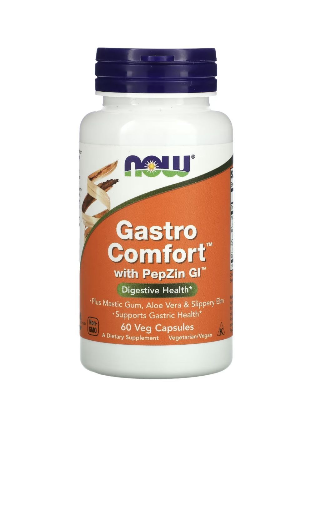 Гастро Комфорт с Цинком и Карнозином NOW Gastro Comfort with PepZin GI ...