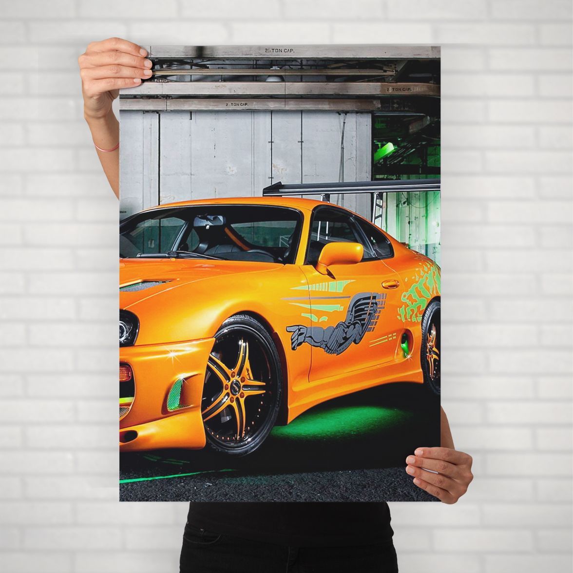 Постер HEAVEN POSTER Дороги, Транспорт Toyota Supra A80 10, 60 42 ...
