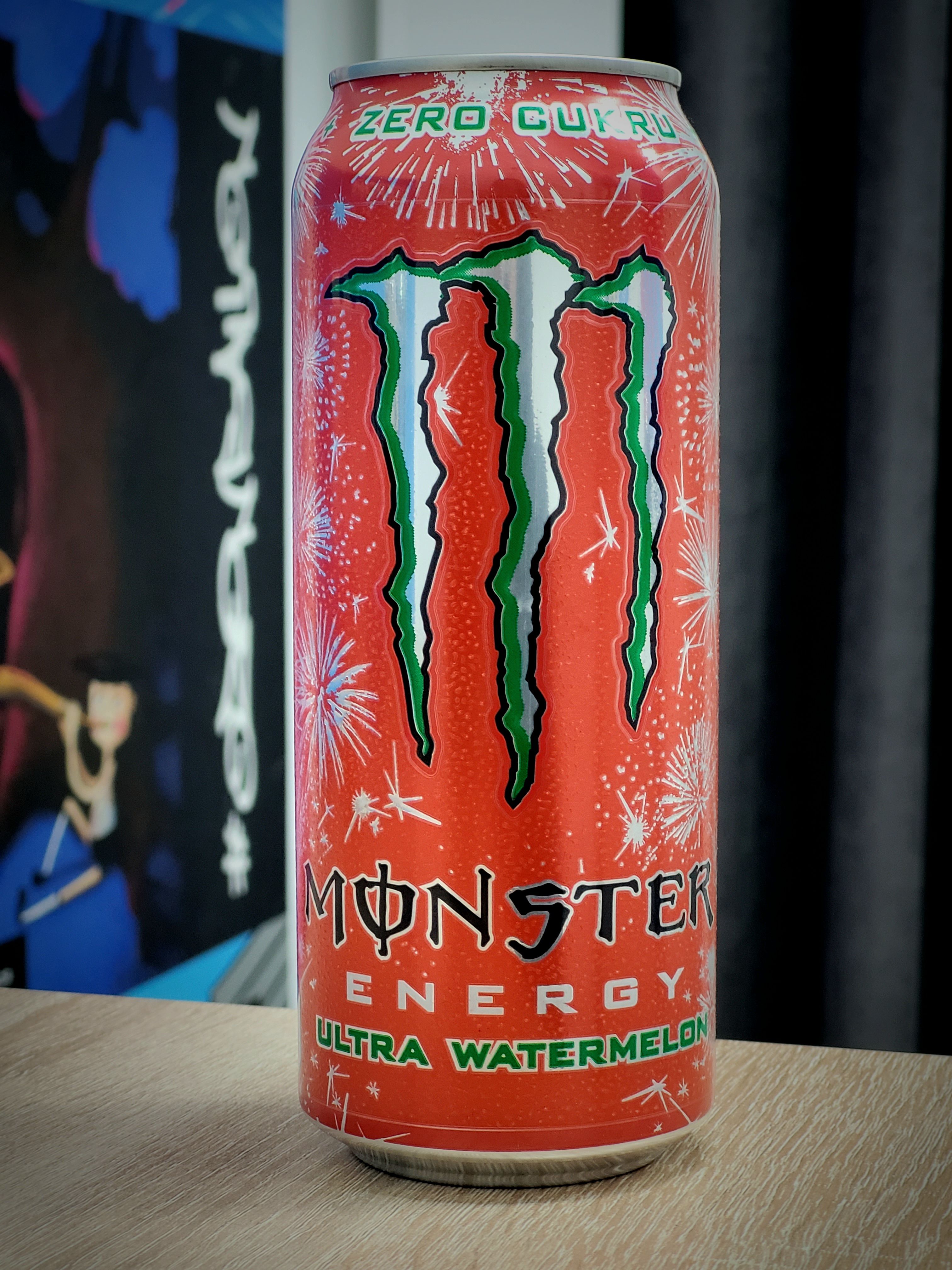 Энергетический напиток Monster Energy Ultra Watermelon / Монстер ...