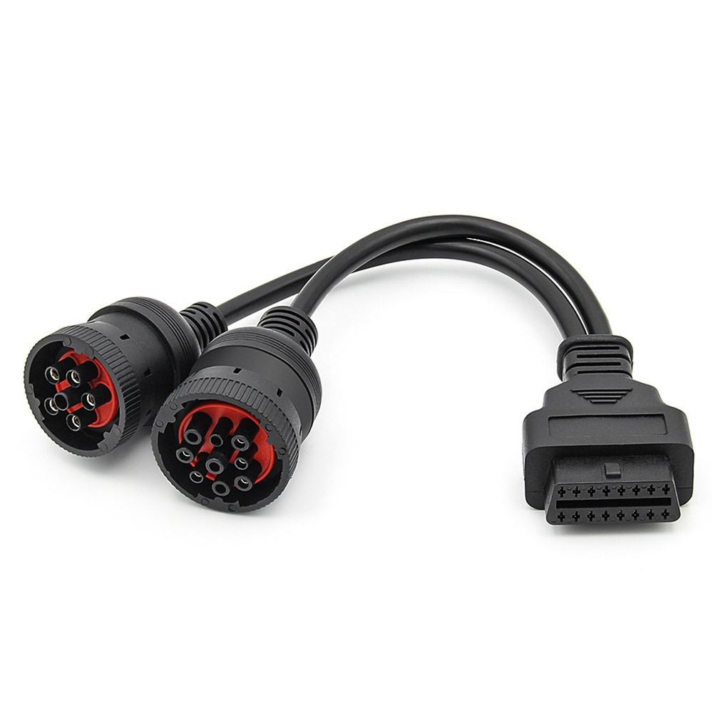 Автомобиль Грузовик Y Кабель OBD OBD2 16-контактный разъем J1708 6 ...