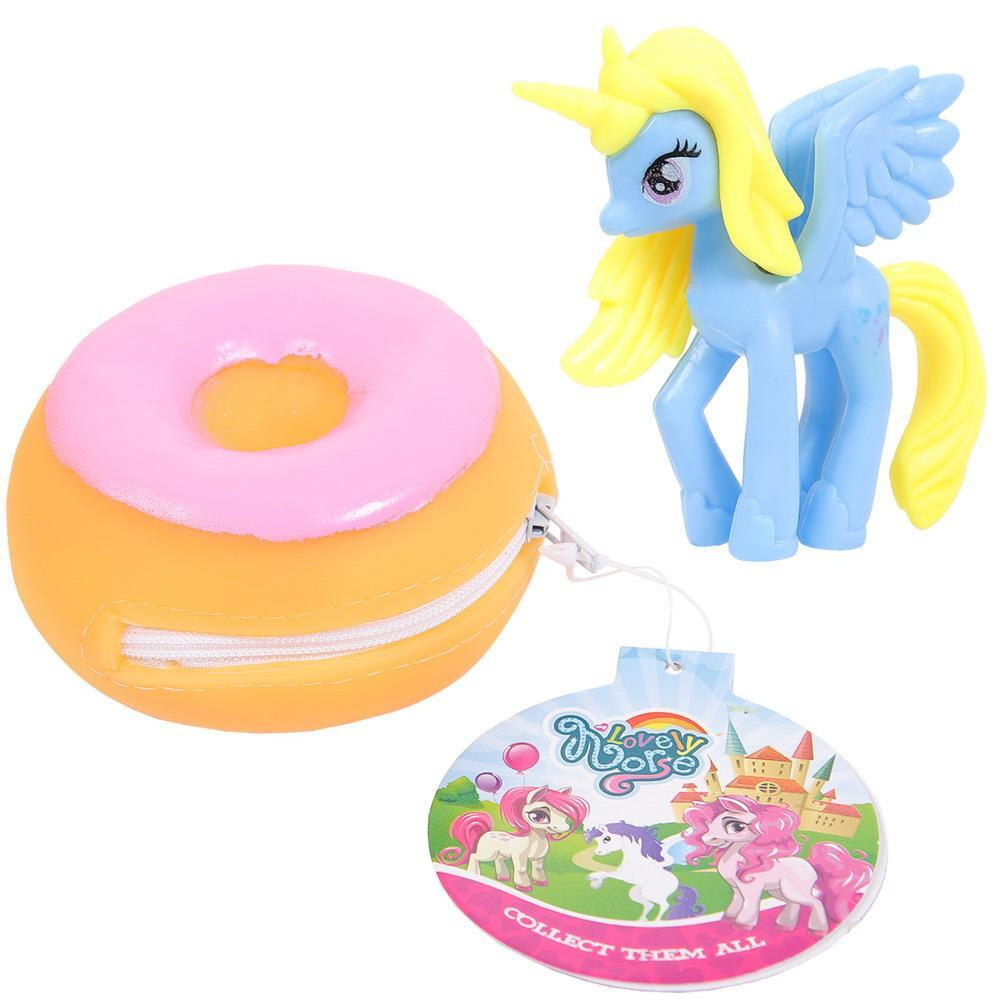 Пони-мини в мороженом, пончике, набор в пакете Junfa My little pony - купить с доставкой по ...