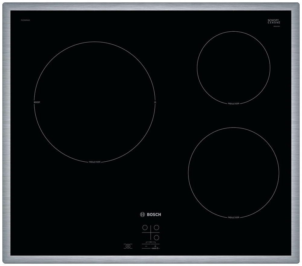 Встраиваемая электрическая варочная панель Bosch Serie 2 PUC64RAA5E ...