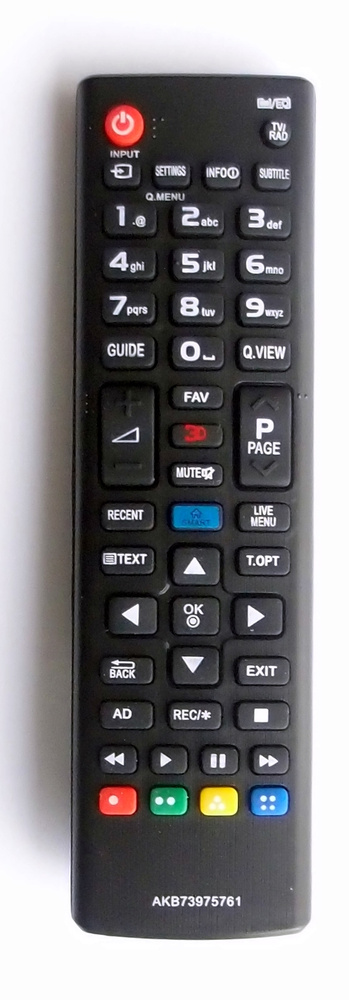 Пульт ДУ Пульт для LG AKB73975761 LCD 3D Smart Tv - купить по выгодной ...