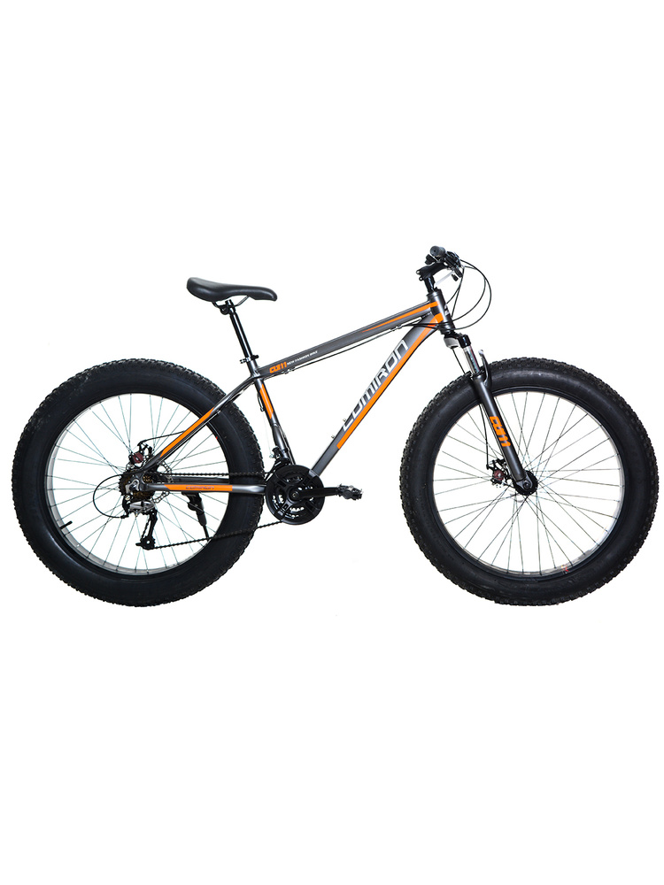 Велосипед фэт-байк 26"x4" рама 17" 24sp COMIRON "CHUBBY" GTF2624, аморт ...