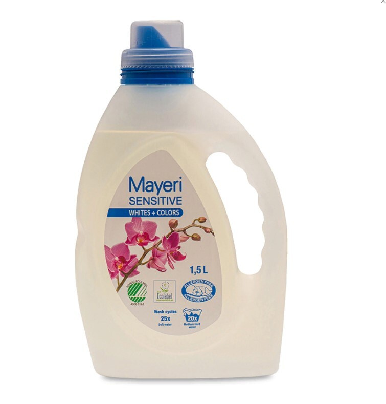Mayeri Гель для стирки Sensitive White&Color 1.5л Эстония - купить с ...