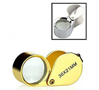 Лупа Kromatech ювелирная 30х, 21 мм, складная (MG55367) - купить с доставкой по выгодным ценам в ...