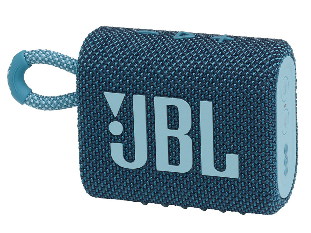 Акустическая система JBL Go 3 Blue - купить с доставкой по выгодным ...
