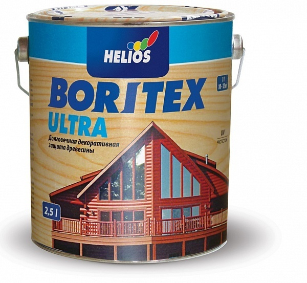 BORITEX ULTRA/БОРИТЕКС УЛЬТРА 2,5 л МАКАСР №12 ДЕКОРАТИВНОЕ ЛАЗУРНОЕ ...