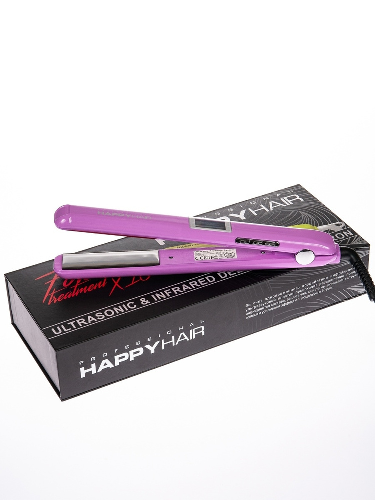 Инфракрасный утюжок HAPPY HAIR Утюжок Ультразвуковой+Инфракрасный ...