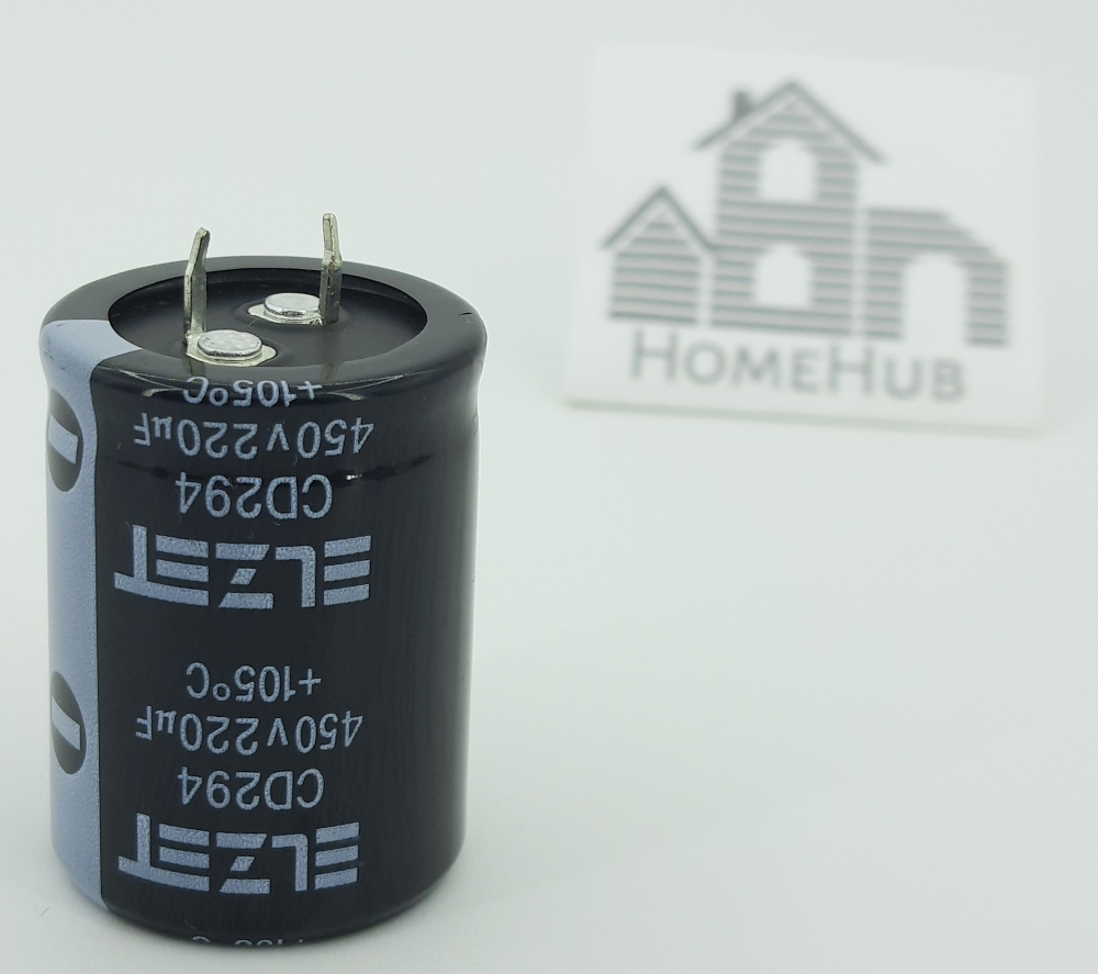Электролитический конденсатор 220mf(мкф), 450V, 30x40, 105 градусов ...