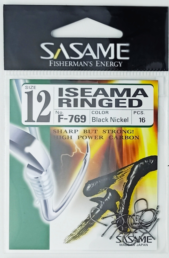 Крючок SASAME Japan F-769 (12) (в пак 16 шт) - купить с доставкой по выгодным ценам в интернет ...