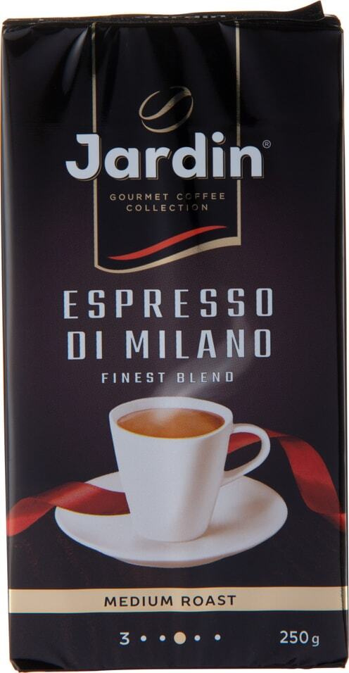 Кофе молотый Jardin Espresso Di Milano 250г 1шт - купить с доставкой по ...