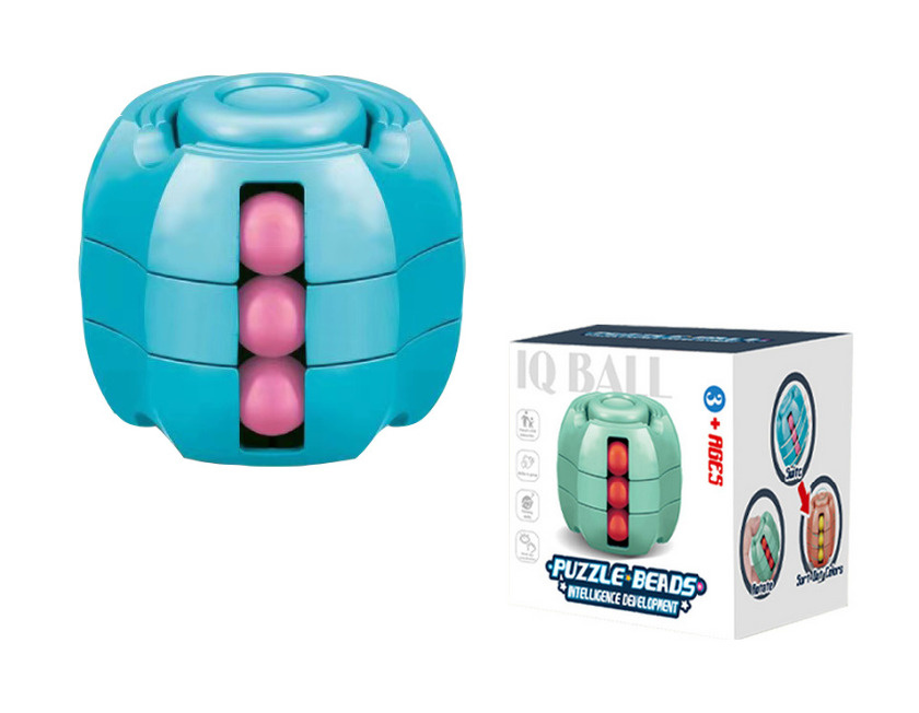 Антистрессовая игрушка головоломка IQ Ball Puzzle Beads / Fidget Gyro ...