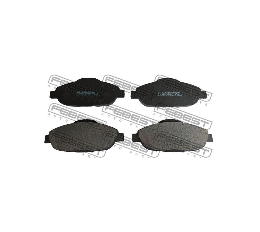 Колодки тормозные Febest 2501308F - купить по низким ценам в интернет ...
