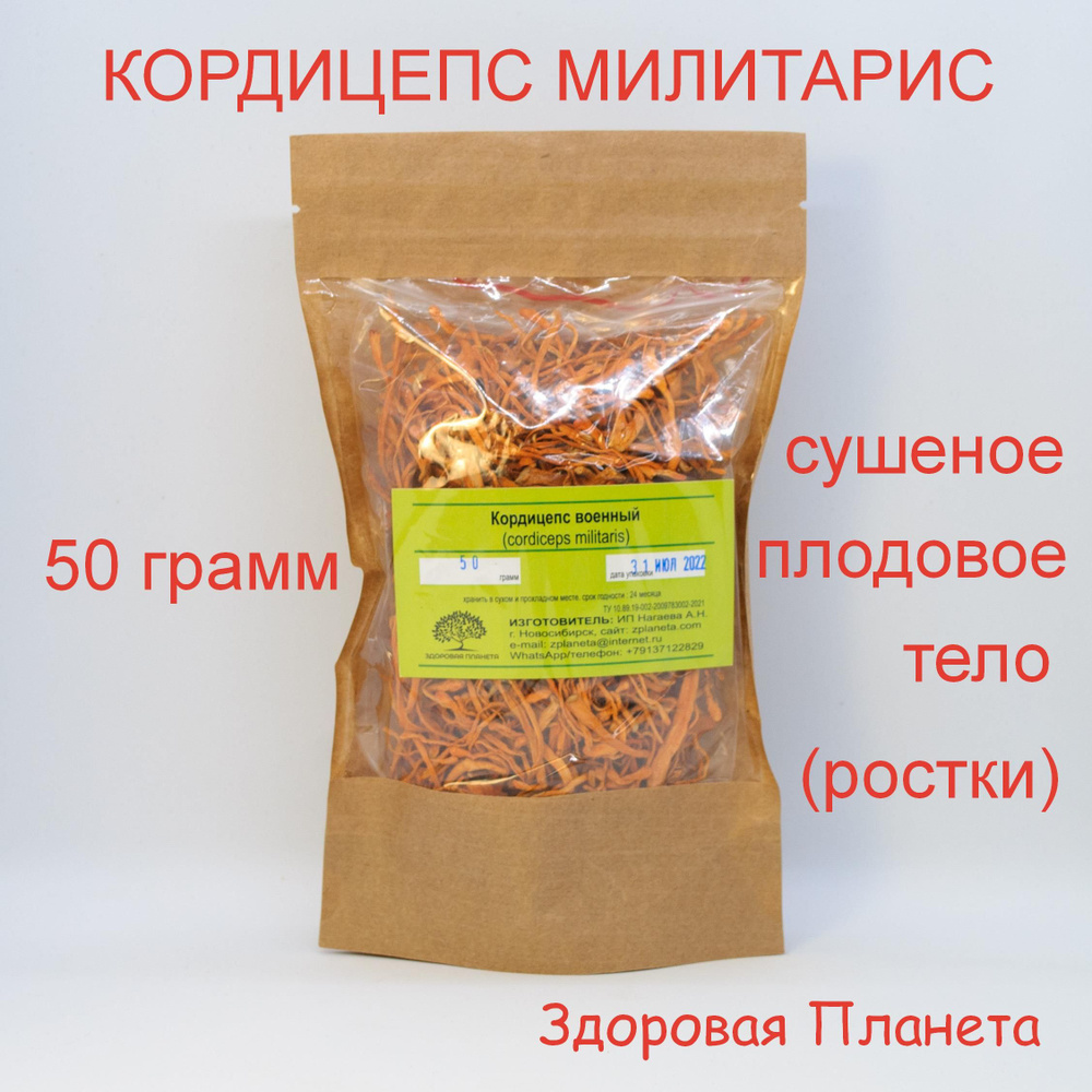 Кордицепс сушеный 50 грамм - купить с доставкой по выгодным ценам в ...