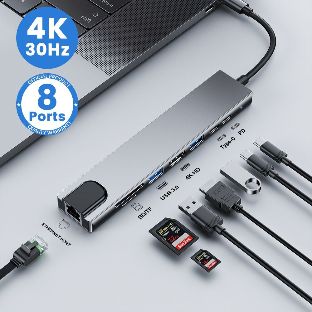 Usb Hub 3 разветвитель с питанием переходник купить с доставкой по