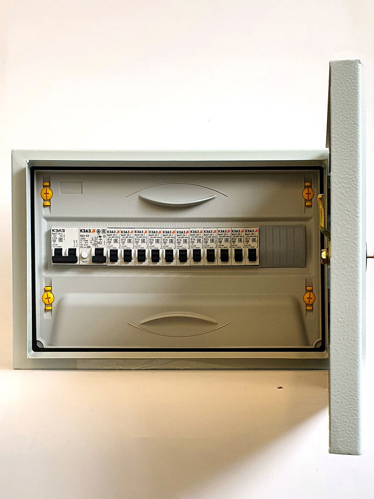 Щиток распределительный навесной в сборе НКУ 50А-ЩРН-18-IP54 электрощиток на 13 автоматов (м41 ...