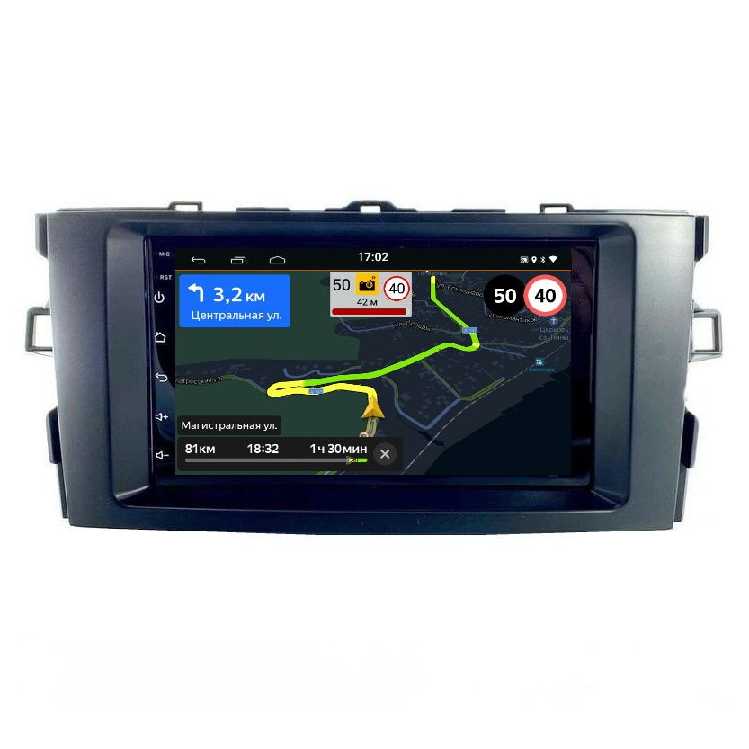 Магнитола CRS-300 Тойота Аурис Toyota Auris 2006-2012 - Android 12 ...