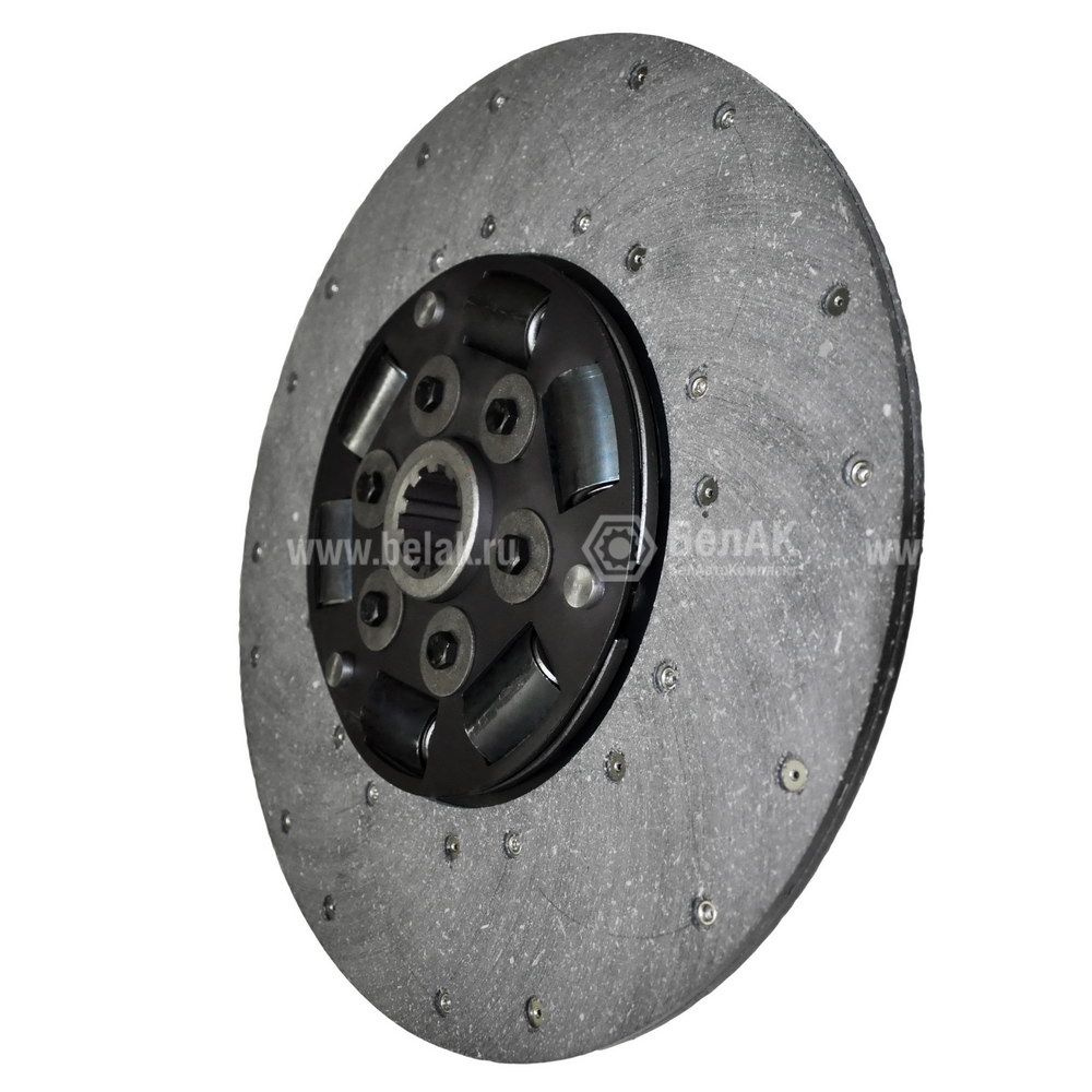 Диск сцепления ведомый МАЗ, УРАЛ, КРАЗ дв. ЯМЗ-236, 238 передний ...