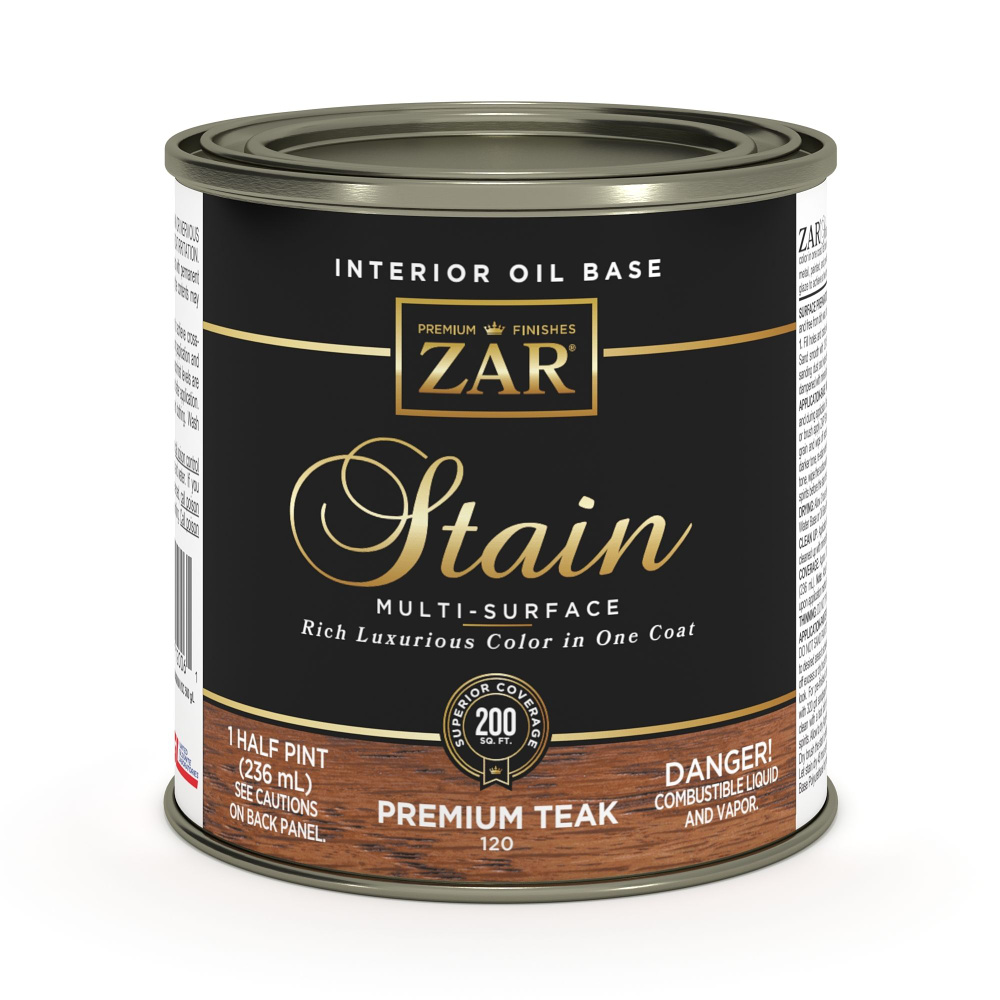 Морилка ZAR Interior Oil Base Stain 120 Premium Teak - купить с ...