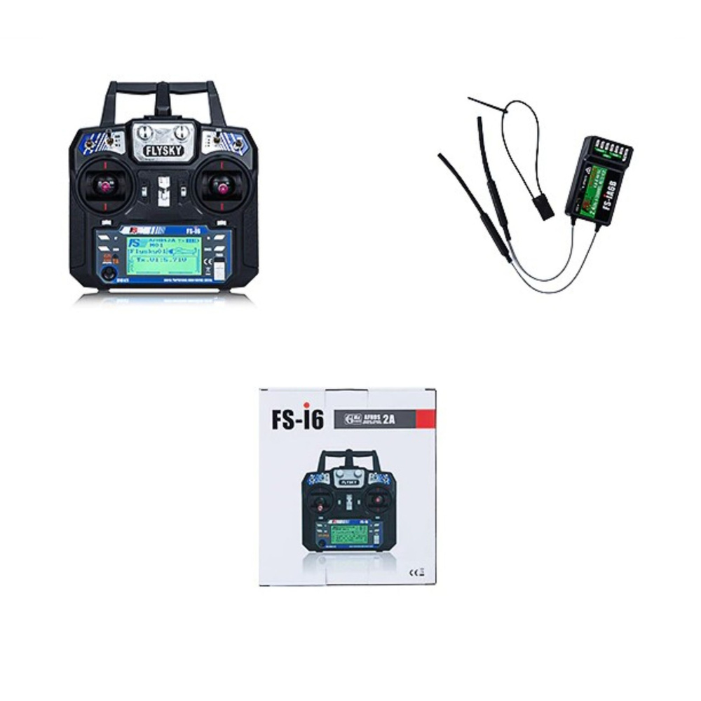 Передатчик Flysky RC FS I6B 2,4G 6CH - купить с доставкой по выгодным ...