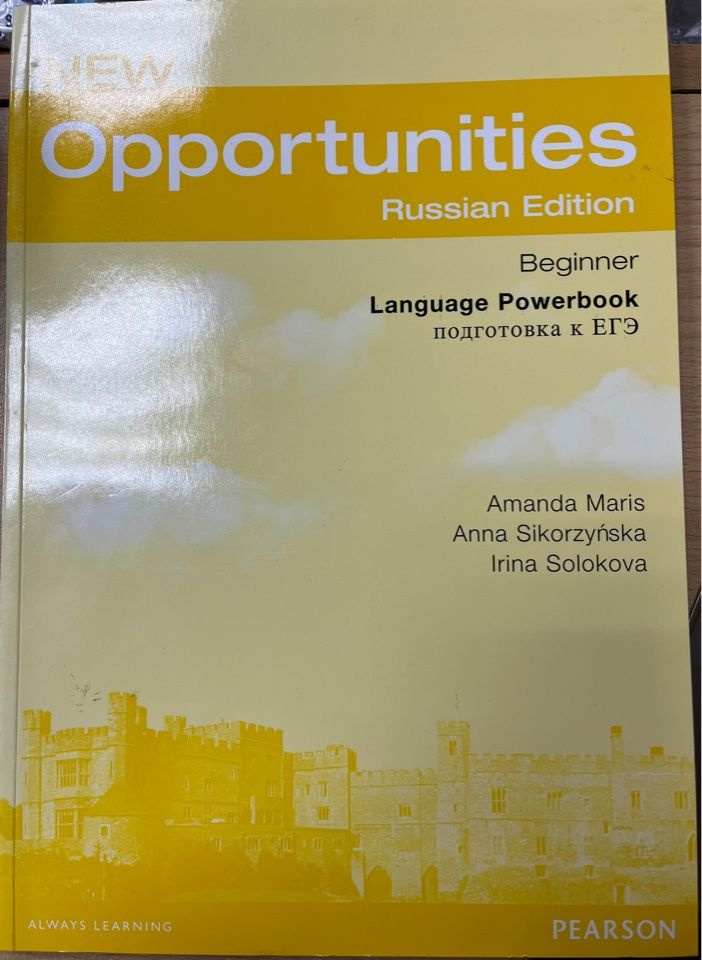 New Opportunities (Russian Edition) Beginner Language Powerbook ...