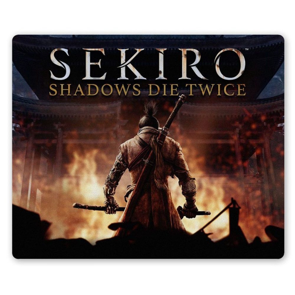 Коврик для мышки прямоугольный Sekiro: Shadows Die Twice - Wolf ...