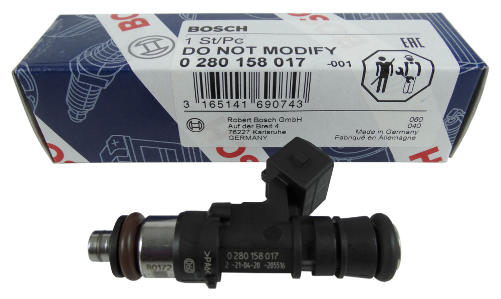 Форсунка топливная 1,6л 8кл. BOSCH 0 280 158 017 - LADA арт. 0280158017 ...