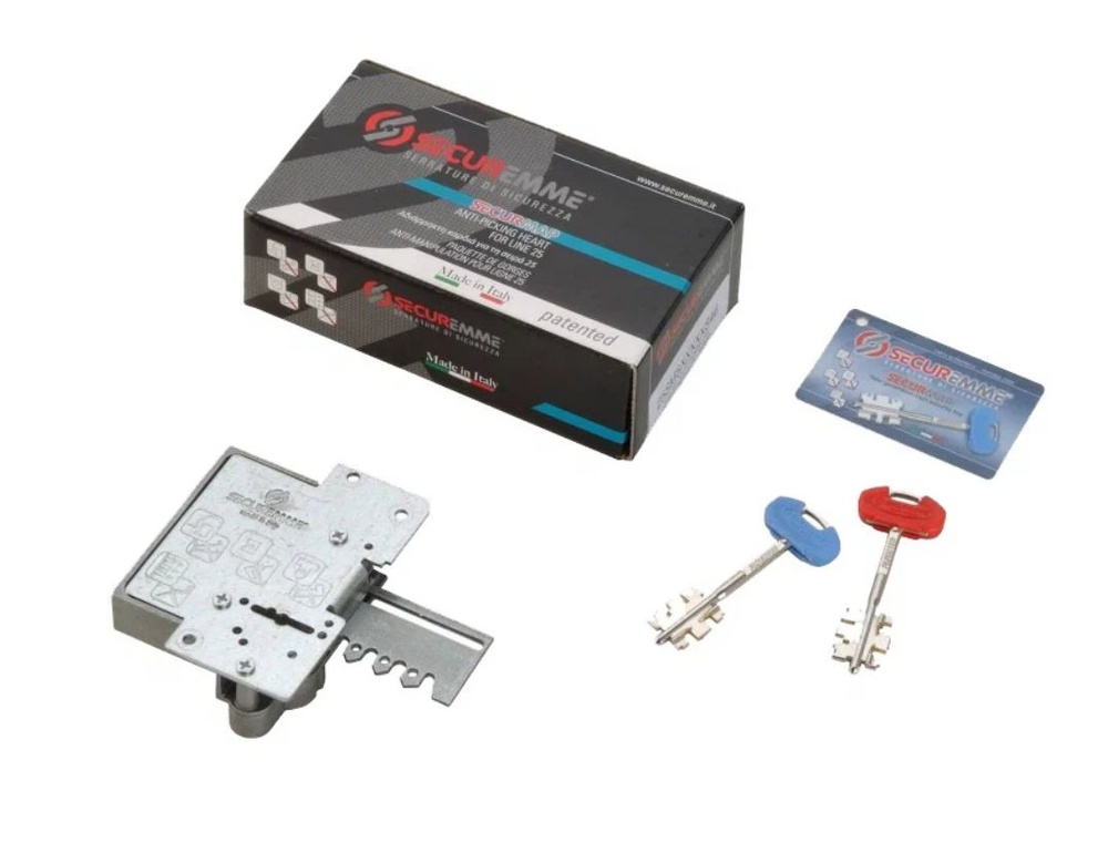 Нуклио сувальдный сменный сердечник на замок SECUREMME правая - купить по низкой цене в интернет ...