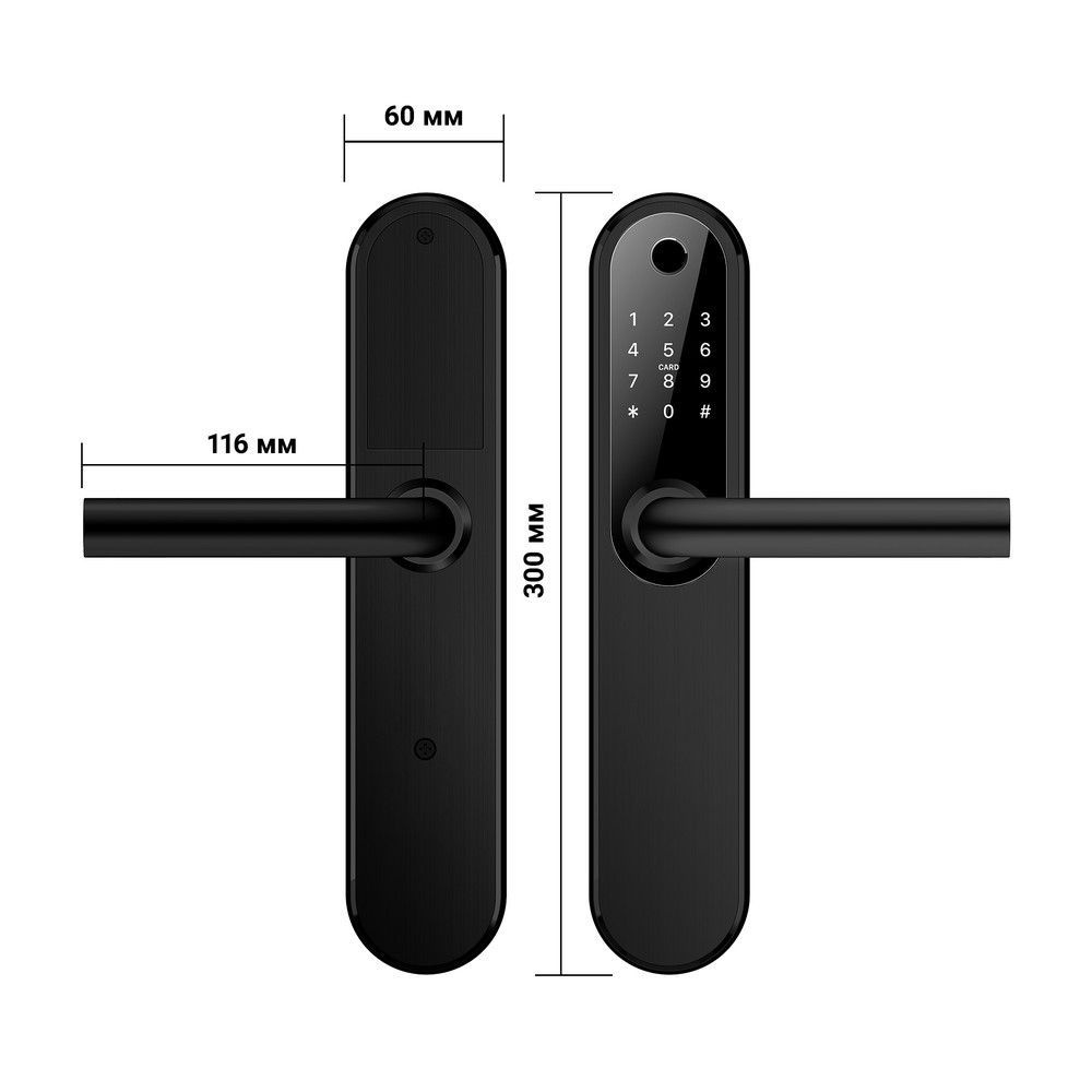 Умный электронный Смарт замок для входной двери Novilock Smart Plus ...