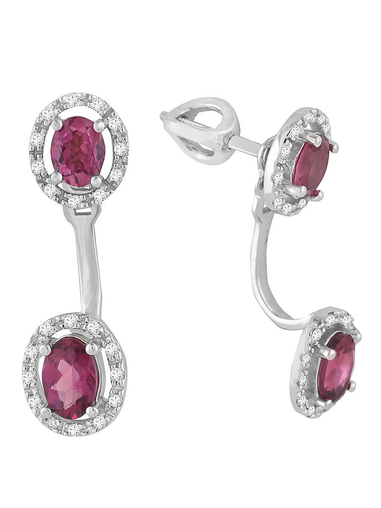 G.st. ЮВЕЛИРНЫЙ ЗАВОД ЗОЛОТОЙ СТАНДАРТ Серьги ювелирные Золото белое ...