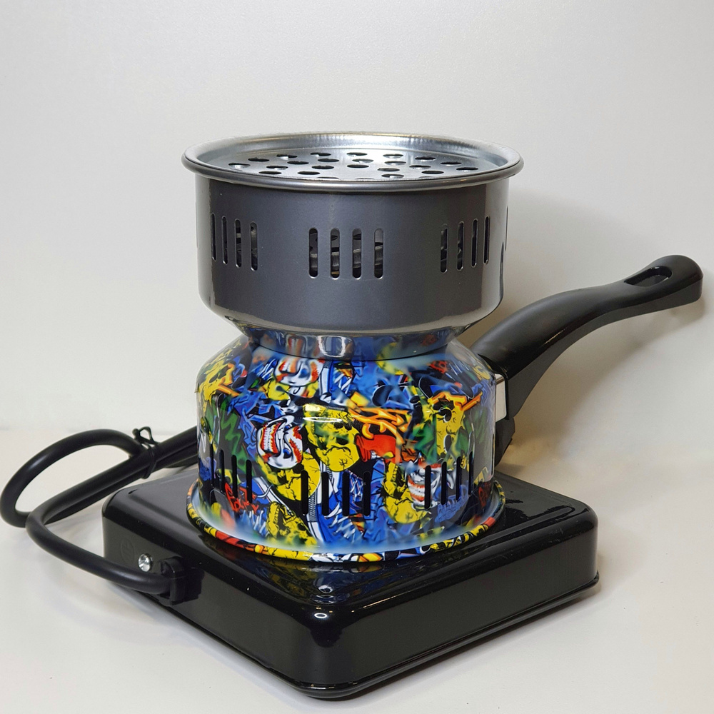 Плита электрическая для розжига углей / печка для кальяна / настольная ...