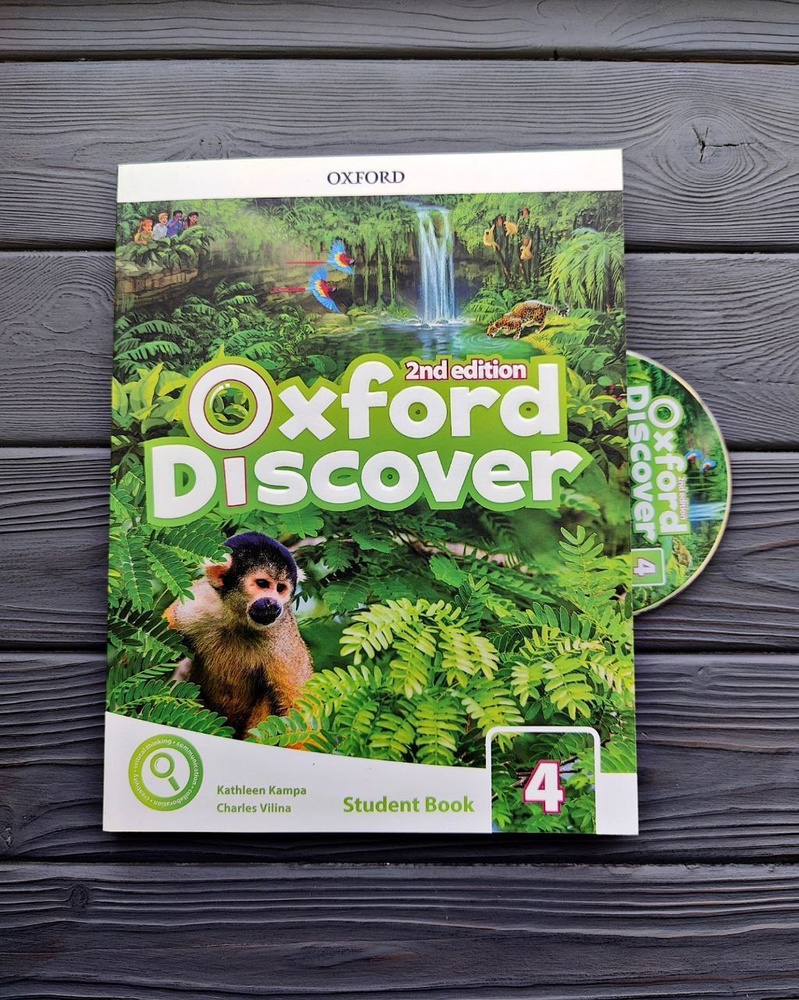Oxford Discover 4 Student Book + Workbook with DVD / K. Kampa & C ...