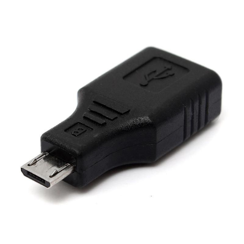 Переходник micro USB (m) to USB (f) - купить с доставкой по выгодным ...