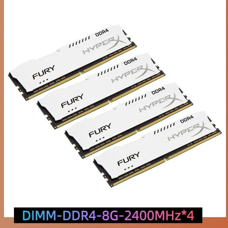 Модуль оперативной памяти Hyperx Ddr4 8g 2400 Белый8 ГБ Hx424c16fwk4
