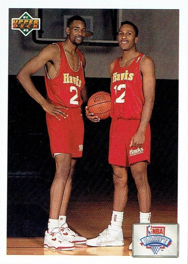1991 Коллекционная баскетбольная карточка NBA draft checklist - купить ...