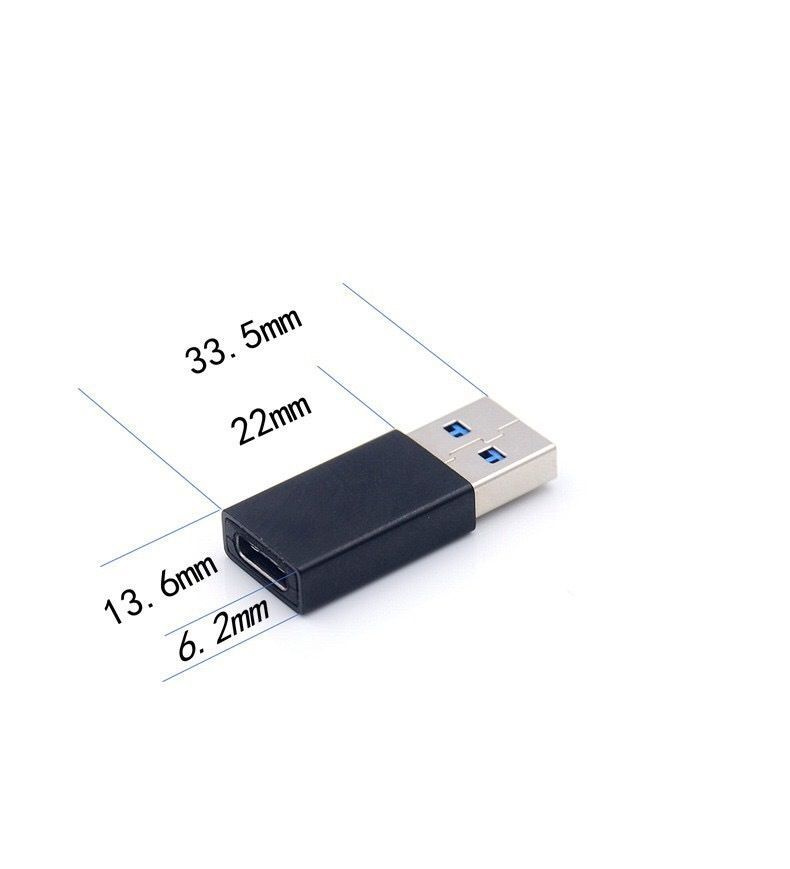 Адаптер Otg Переходник Type C разъем на Usb 3 0 штекер для