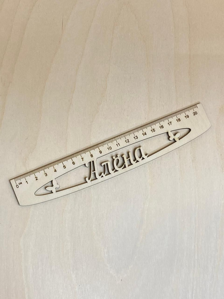 Линейка школьная с именами 20 см Алёна - купить с доставкой по выгодным ...