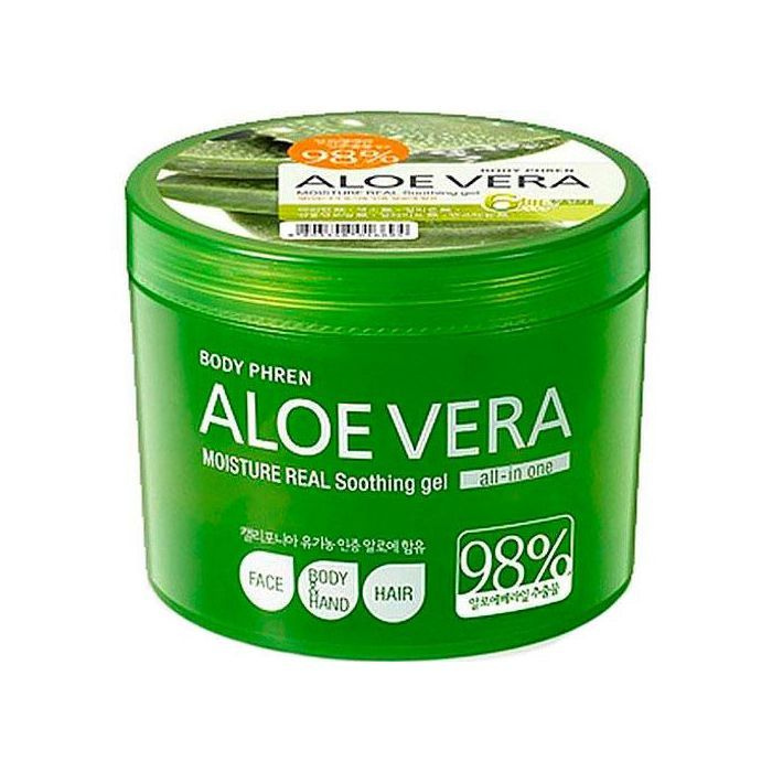 Welcos Универсальный гель с алоэ вера для кожи лица и тела 500 мл Aloe ...