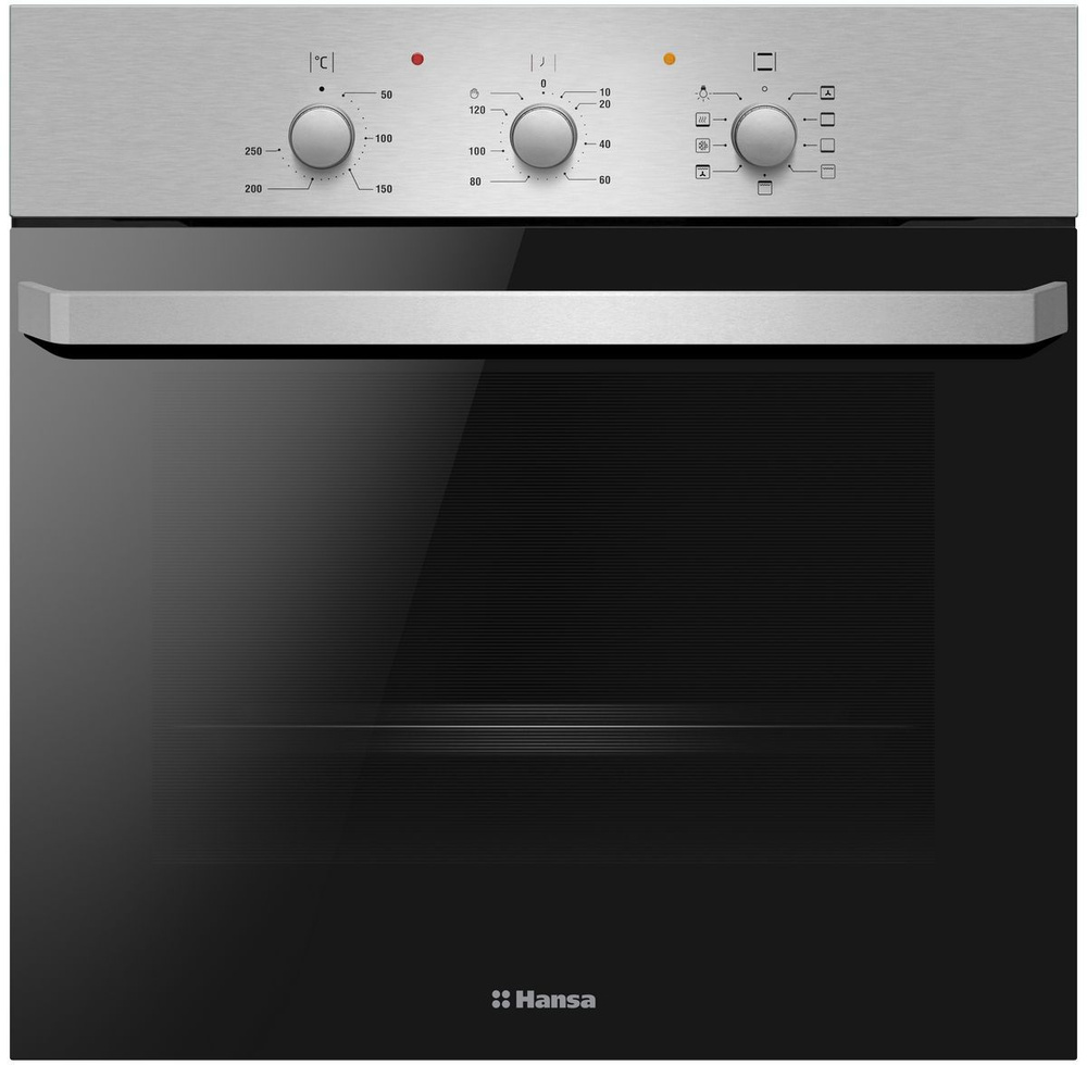 Электрический духовой шкаф Hansa BOEI681621, 59.5 см, 62 л, 8 режимов ...