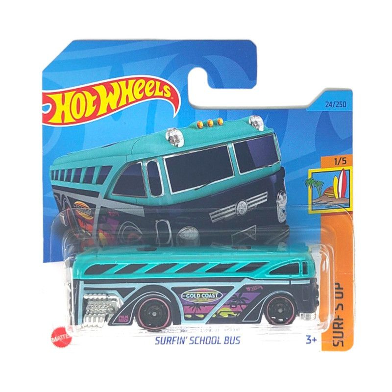 Игрушечная машинка Hot Wheels коллекция SURF'S UP модель SURFIN' SCHOOL ...