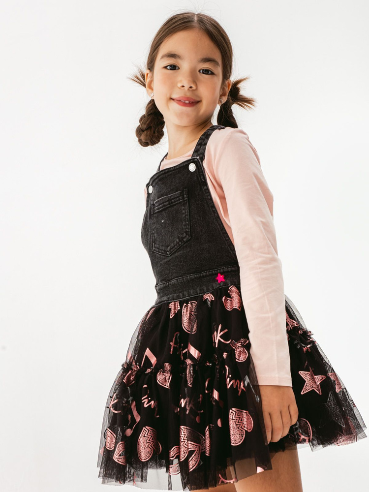 Сарафан Original Marines, Девочки, На любой сезон, размер 98, материал ...