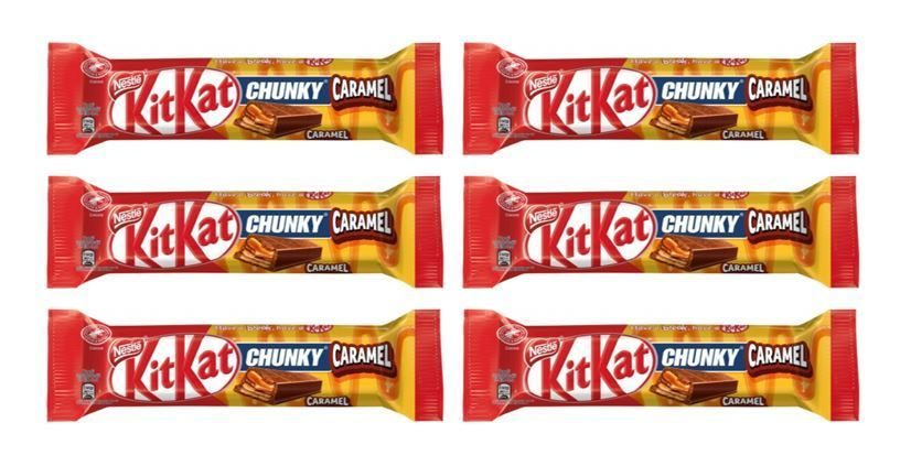 Шоколадный батончик Kit Kat Chunky Caramel Baton / Кит Кат Чанки ...