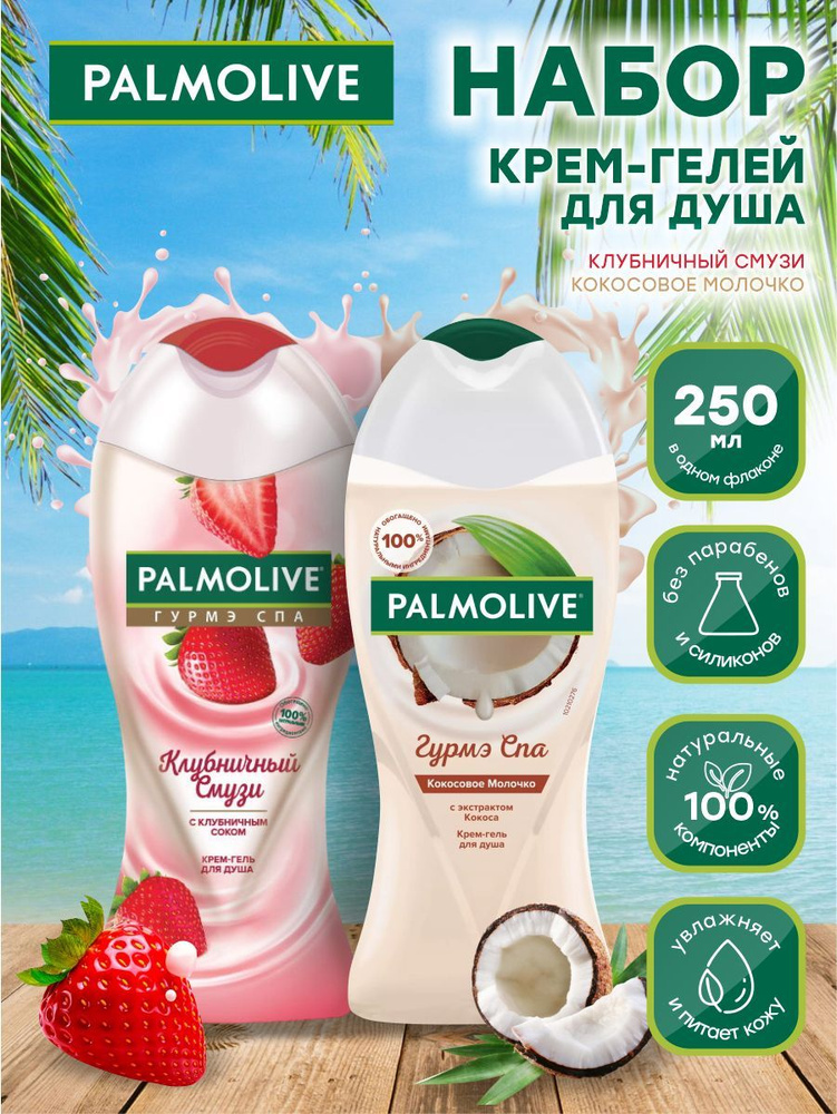 Palmolive Средство для душа, гель, 250 мл - купить с доставкой по ...