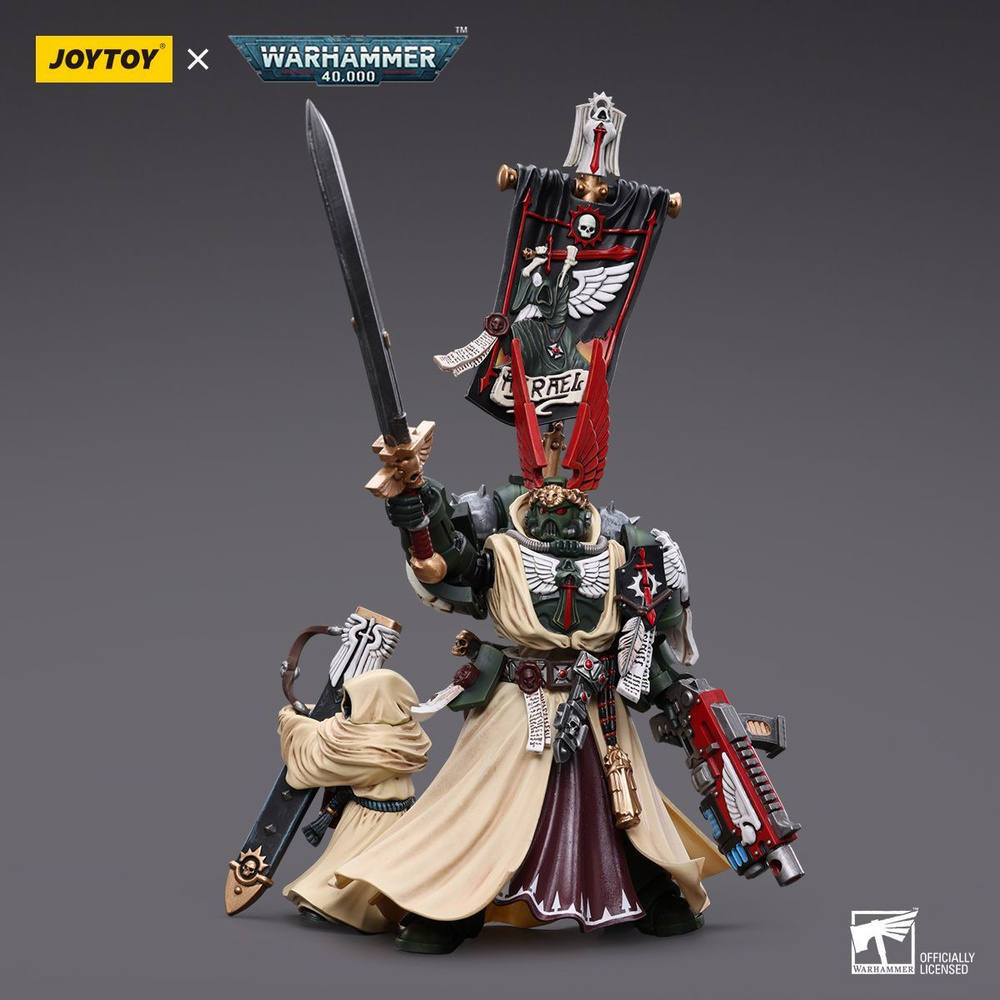 Подвижная фигурка 1/18 JOYTOY Warhammer 40K Dark Angels Supreme Grand ...