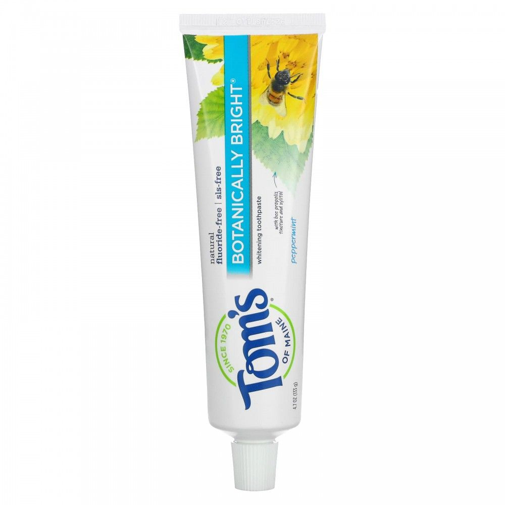 Tom's of Maine, Natural Botanically Bright Whitening Toothpaste, без ...