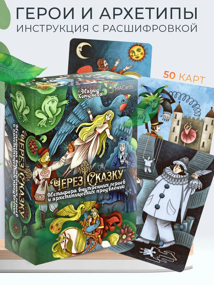 Метафорические карты "Через сказку" - купить с доставкой по выгодным ...