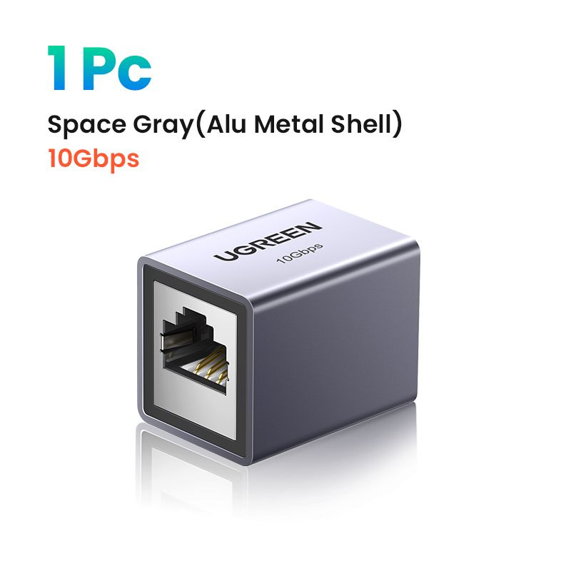 Разъем Ugreen Rj45 сетевой удлинитель Ethernet для Cat7 Cat6 Cat5e