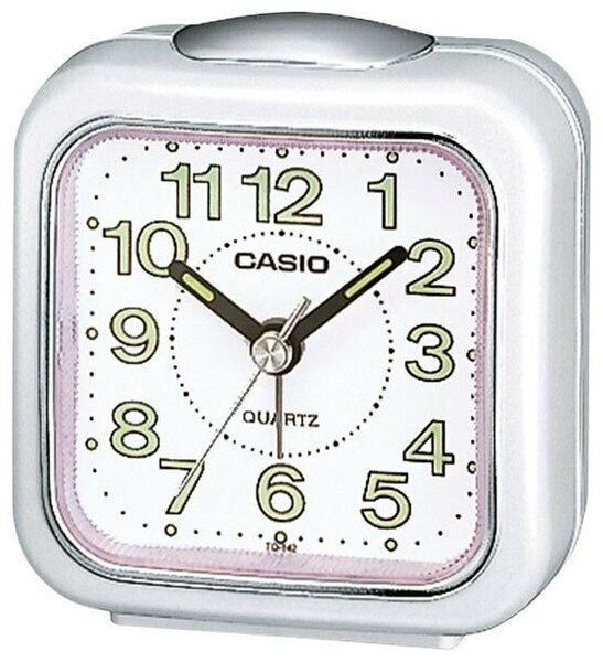 Настольные часы Кварцевые Casio, белый купить по выгодной цене в ...